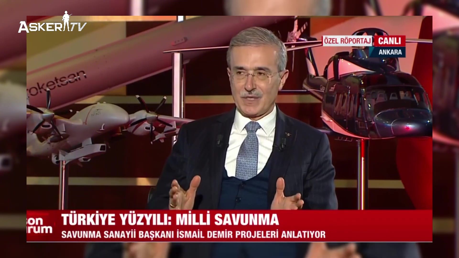 Türkiye’nin Savunma Sanayi Yolculuğu: SSB Başkanı Prof. Dr. İsmail Demir Röportajı - Asker TV ...